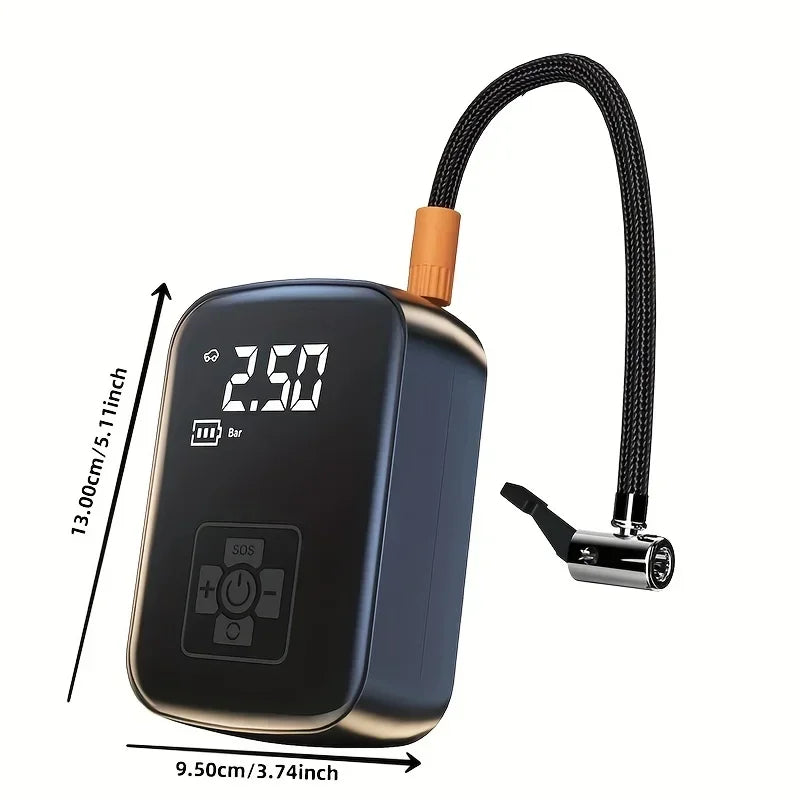 Airion 4-in-1 | Draagbare elektrische pomp voor Fiets, Auto, Luchtbed ...